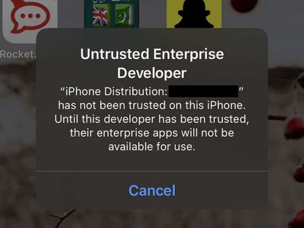 Mẹo xử lý lỗi Untrusted Developer trên iOS nhanh và an toàn