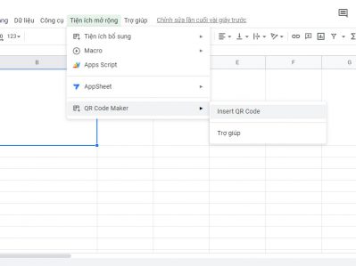 2 cách giúp bạn tạo mã QR bằng Google Trang tính dễ dàng