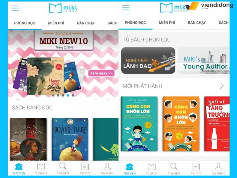 Top 15 ứng dụng đọc sách miễn phí trên điện thoại, máy tính