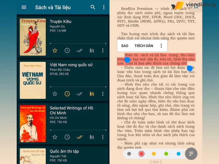 Top 15 ứng dụng đọc sách miễn phí trên điện thoại, máy tính
