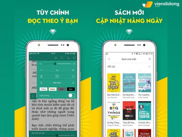 Top 15 ứng dụng đọc sách miễn phí trên điện thoại, máy tính