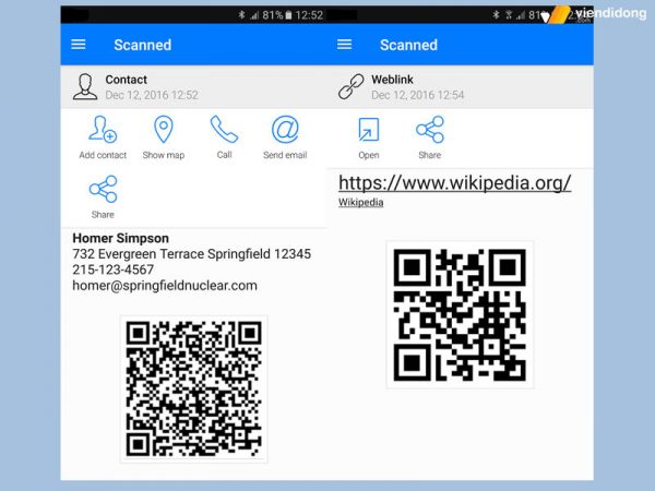 Hướng dẫn cách quét mã QR Code bằng hình ảnh có sẵn
