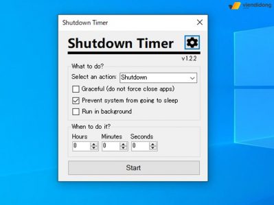 Hướng dẫn hẹn giờ tắt máy tính, laptop tự động đơn giản