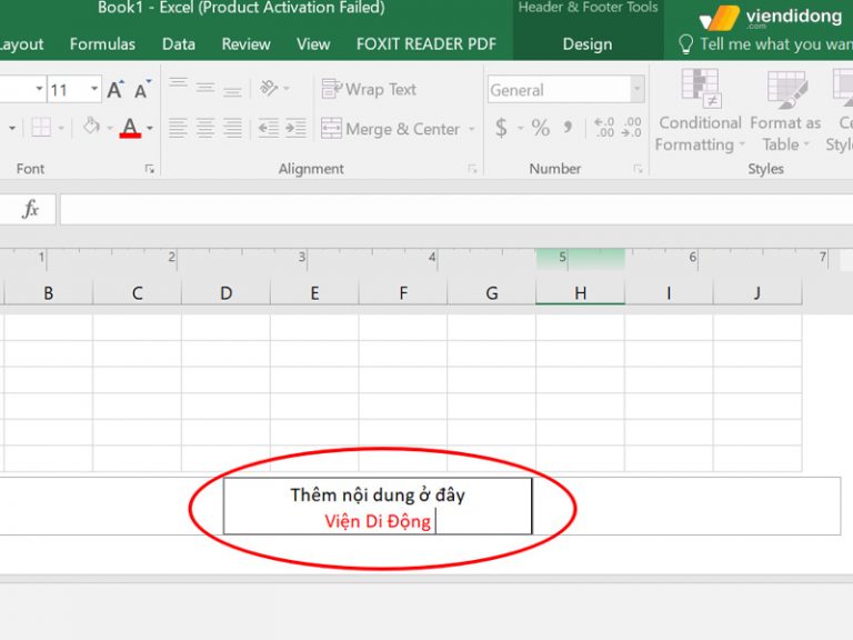 Hướng dẫn thêm, xóa, chỉnh sửa Header và Footer trong Excel