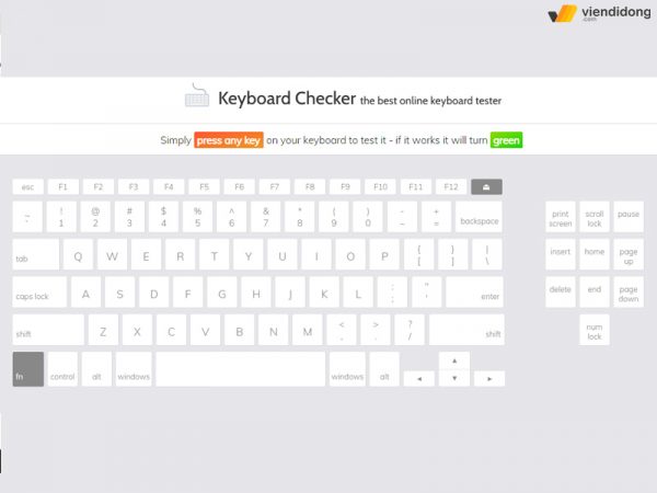 Hướng dẫn cách test bàn phím MacBook đơn giản khi mua máy cũ