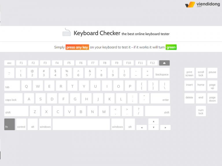 Hướng dẫn cách test bàn phím MacBook đơn giản khi mua máy cũ