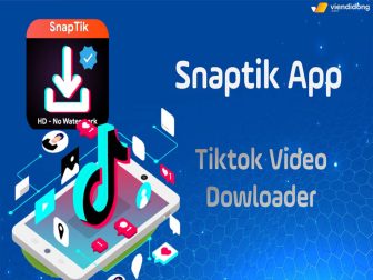 SnapTik App - Công cụ tải video Tiktok không logo, hình mờ