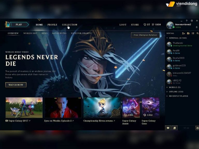Cách tải Riot Client Liên Minh Huyền Thoại về máy tính