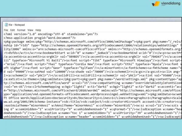 File XML là gì? Hướng dẫn cách mở, tạo và chỉnh sửa file
