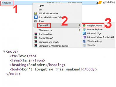 File XML là gì? Hướng dẫn cách mở, tạo và chỉnh sửa file