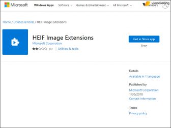 Cách cài đặt codec HEVC miễn phí Windows 10 và 11 (H.265)