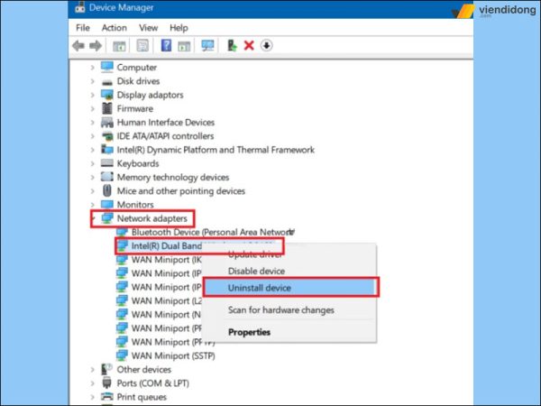 Khắc phục sự cố Laptop bị lỗi Unidentified Network hiệu quả