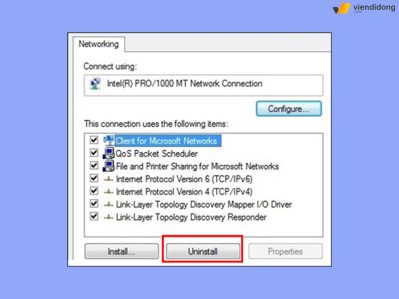 Khắc phục sự cố Laptop bị lỗi Unidentified Network hiệu quả