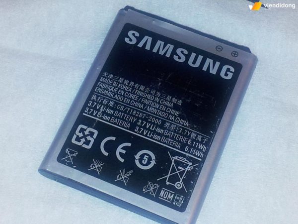 Cách kiểm tra pin Samsung chính hãng khi sắp thay pin