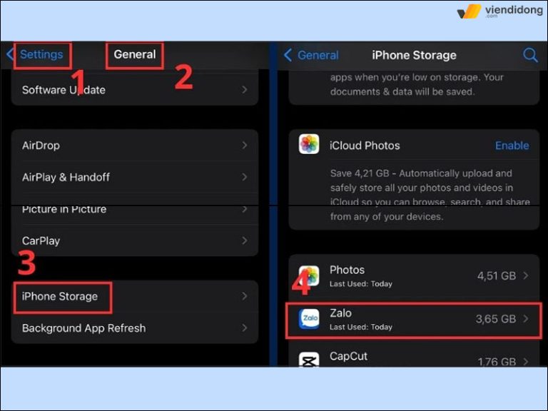 Cách giải phóng dung lượng Zalo khi điện thoại bị quá nặng